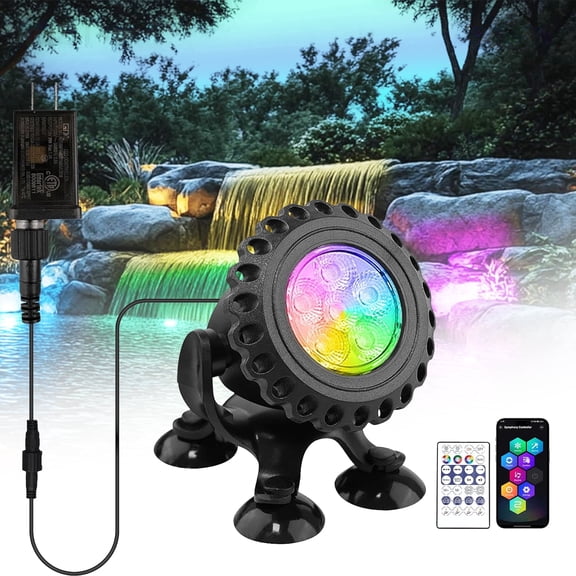 Pond Fountains Led Lights