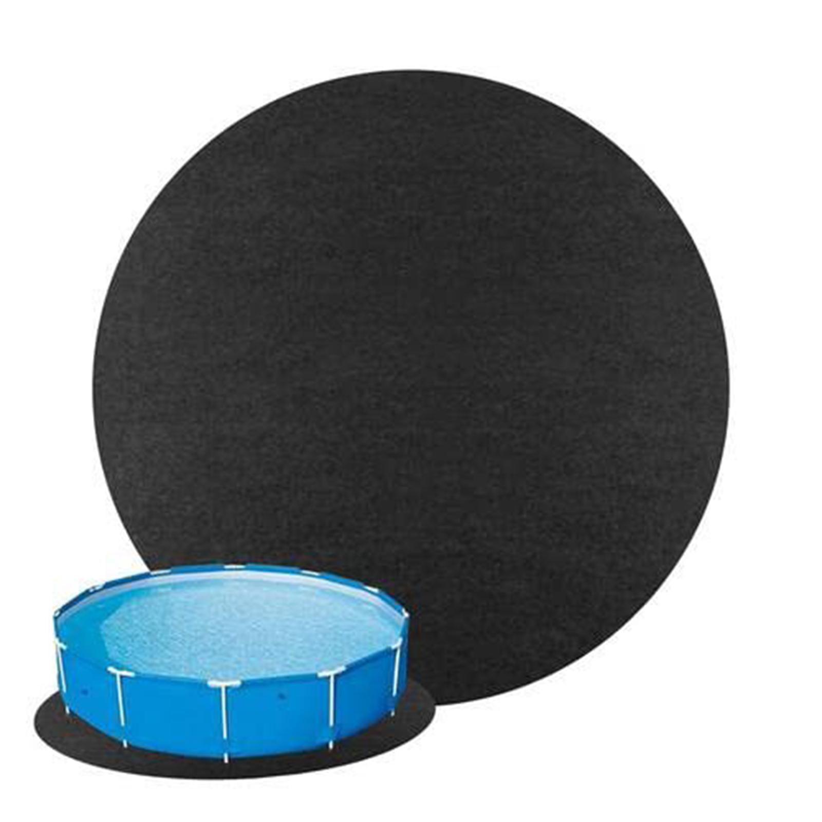 Colaxi Outdoor Pool Liner Pad, Durable Fabric Pool Mat, Foldable Above ...