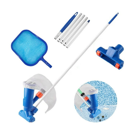 Outdoor Pool Vacuum Cleaning Kit Clean Pool Bottoms Net Pool Filter ...