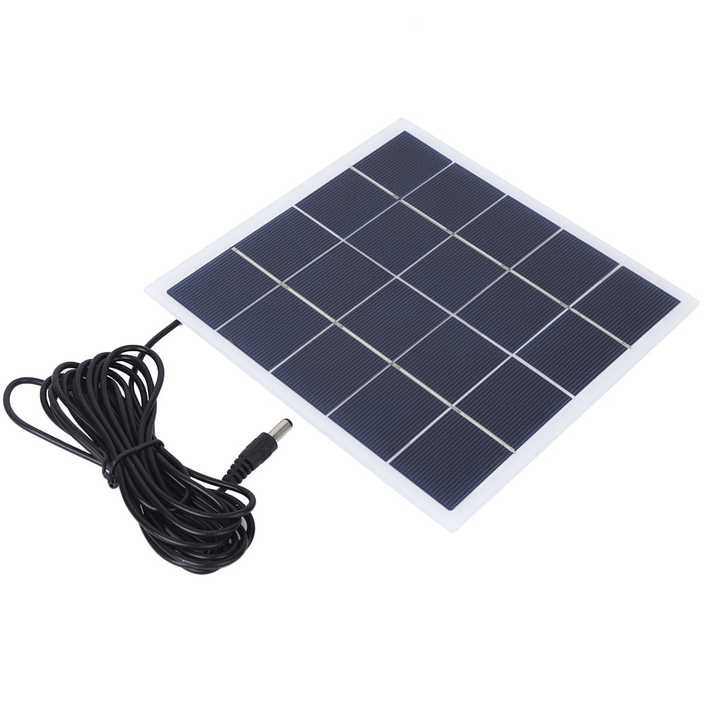 Outdoor Portable 4W 5V Polycrystal Solar Battery Panel Laminated Board ...