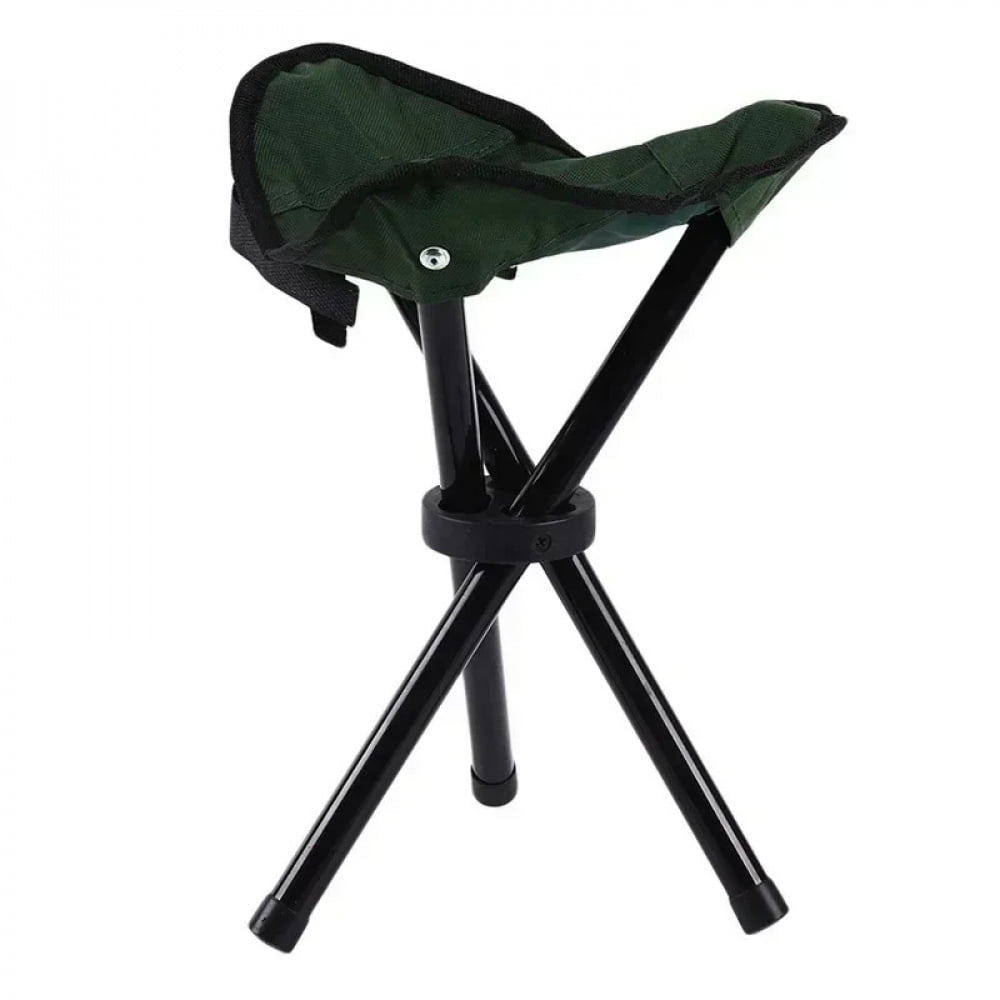 Outdoor Portable Camping Tripod Garden Stool Chair Picnic Beach Chair ...