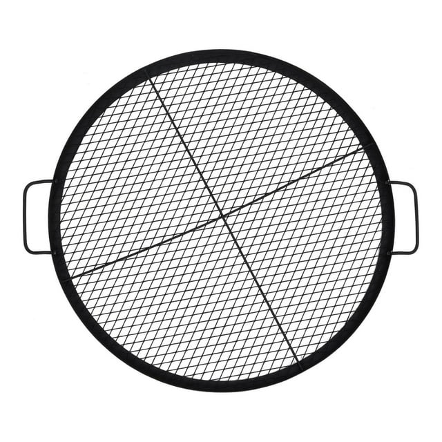 Outdoor Portable Fire Pit Cooking Grill Grate, X-Marks Fire Pit Grill ...