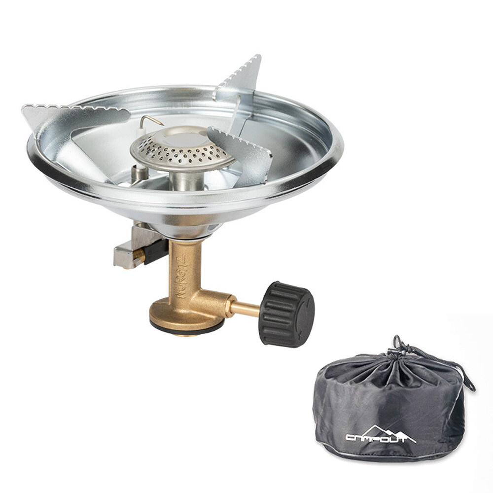 Outdoor Portable Gas Stove Burner Head Camping Stove Head for Hiking ...
