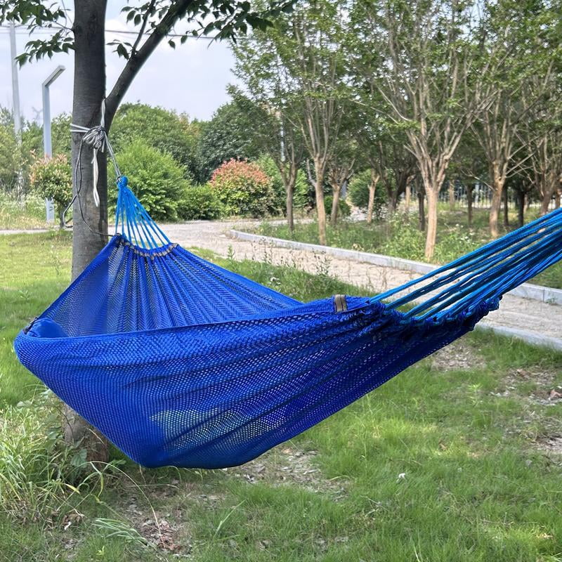 Outdoor Portable Hammock Set - 1 Set Summer Anti-Rollover Camping ...