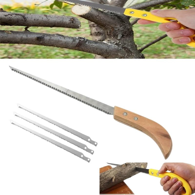 Outdoor Portable Hand Saw,9 Inch Household Garden Small Hand Saw,Rugged ...