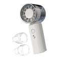 Outdoor Portable Handheld Quiet Fan Rechargeable Powerful Fan Dust ...