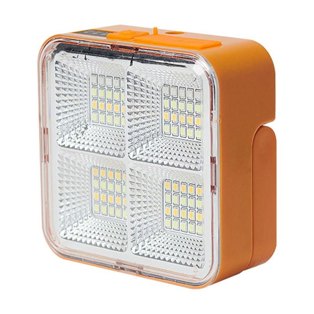 Outdoor Portable LED Solar Floodlight Rechargeable Spotlight Lantern ...