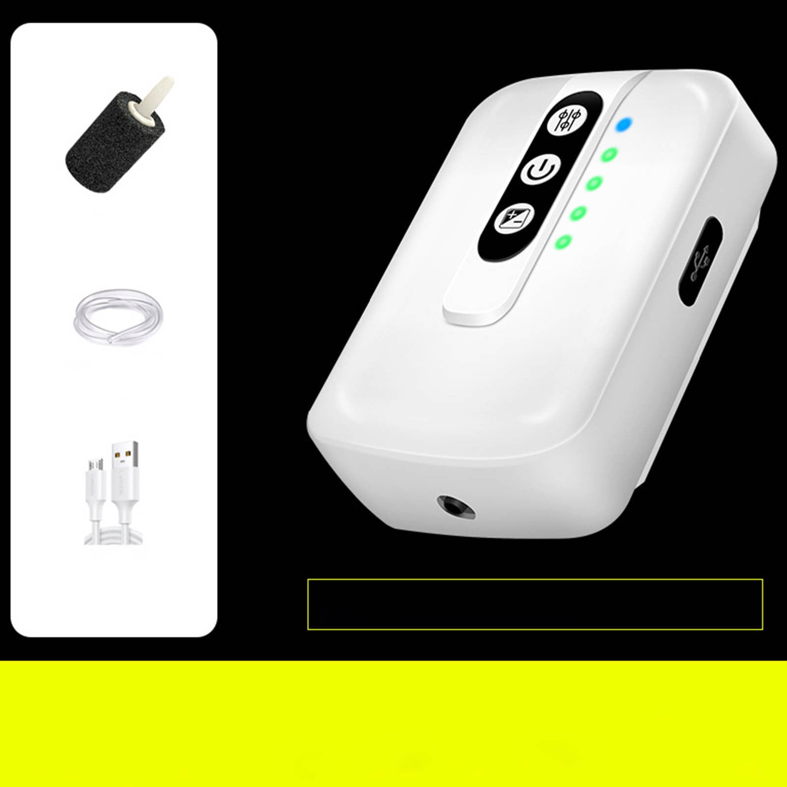 Outdoor Portable Rechargeable Aquarium Oxygen Pump Lithium Battery ...