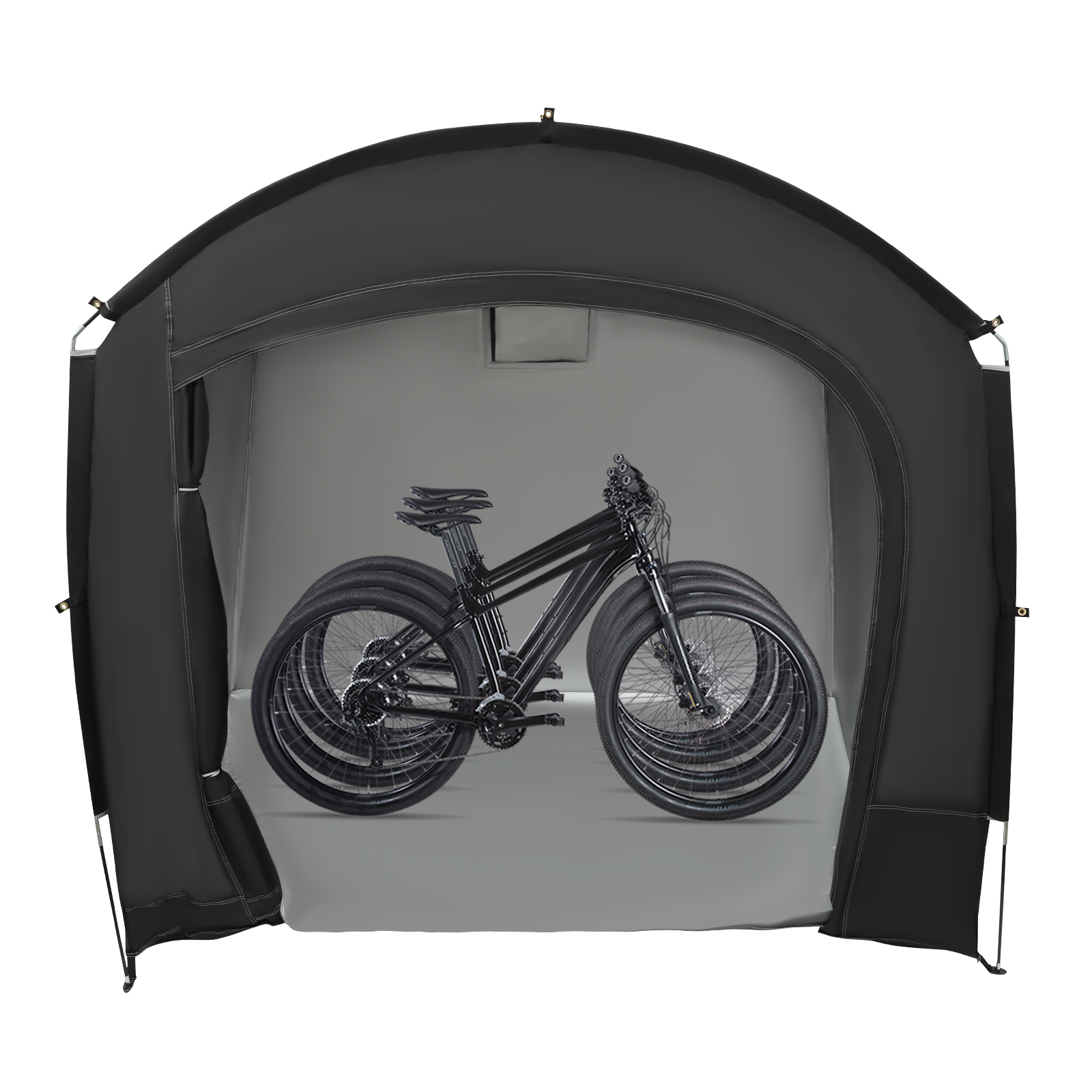 Outdoor Portable Storage Shed, UV and Wind-Resistant, 3-4 Bike Capacity, Large 86.6159.0672.83 ...