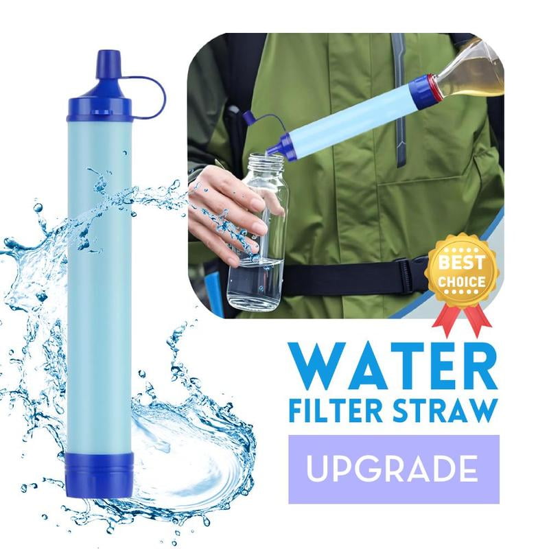 Outdoor Portable Water Filter, Straw Water Filter, Emergency Survival ...