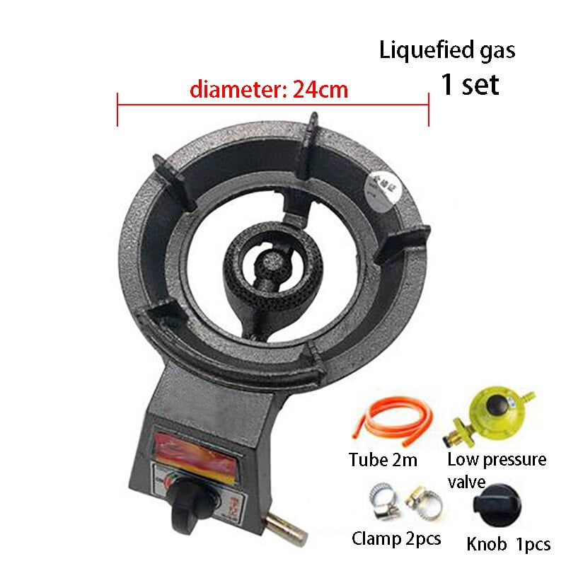 Outdoor Portable gas stove Commercial fierce fire hotel kitchen medium ...