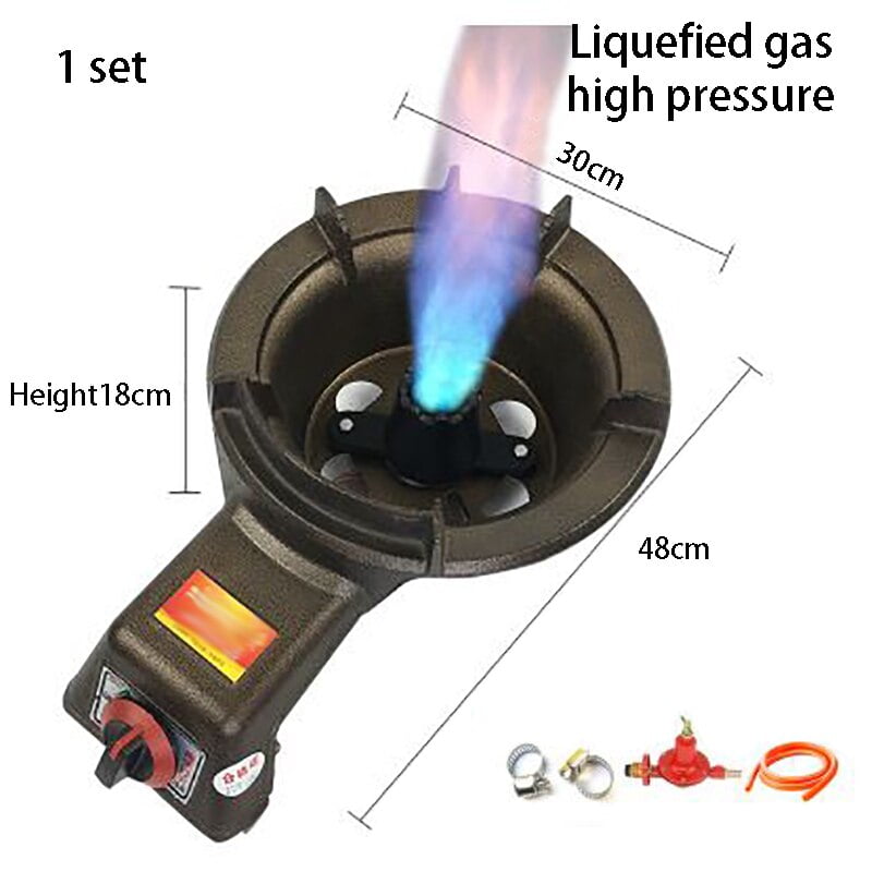 Outdoor Portable gas stove Commercial fierce fire hotel kitchen medium ...