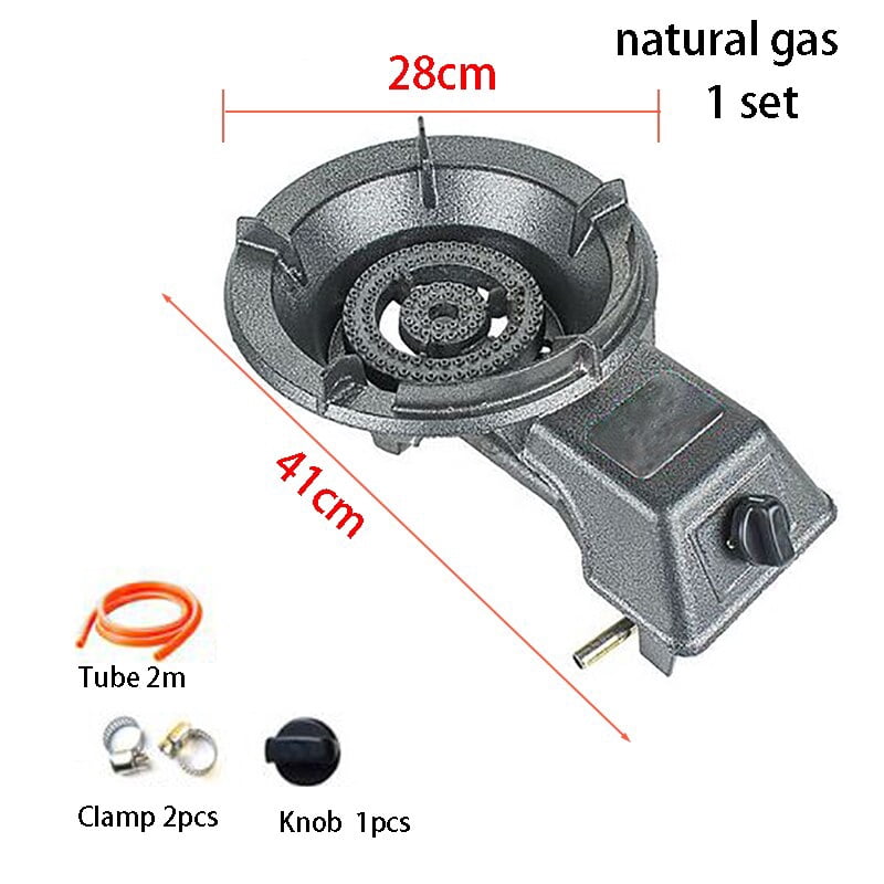 Outdoor Portable gas stove Commercial fierce fire hotel kitchen medium ...