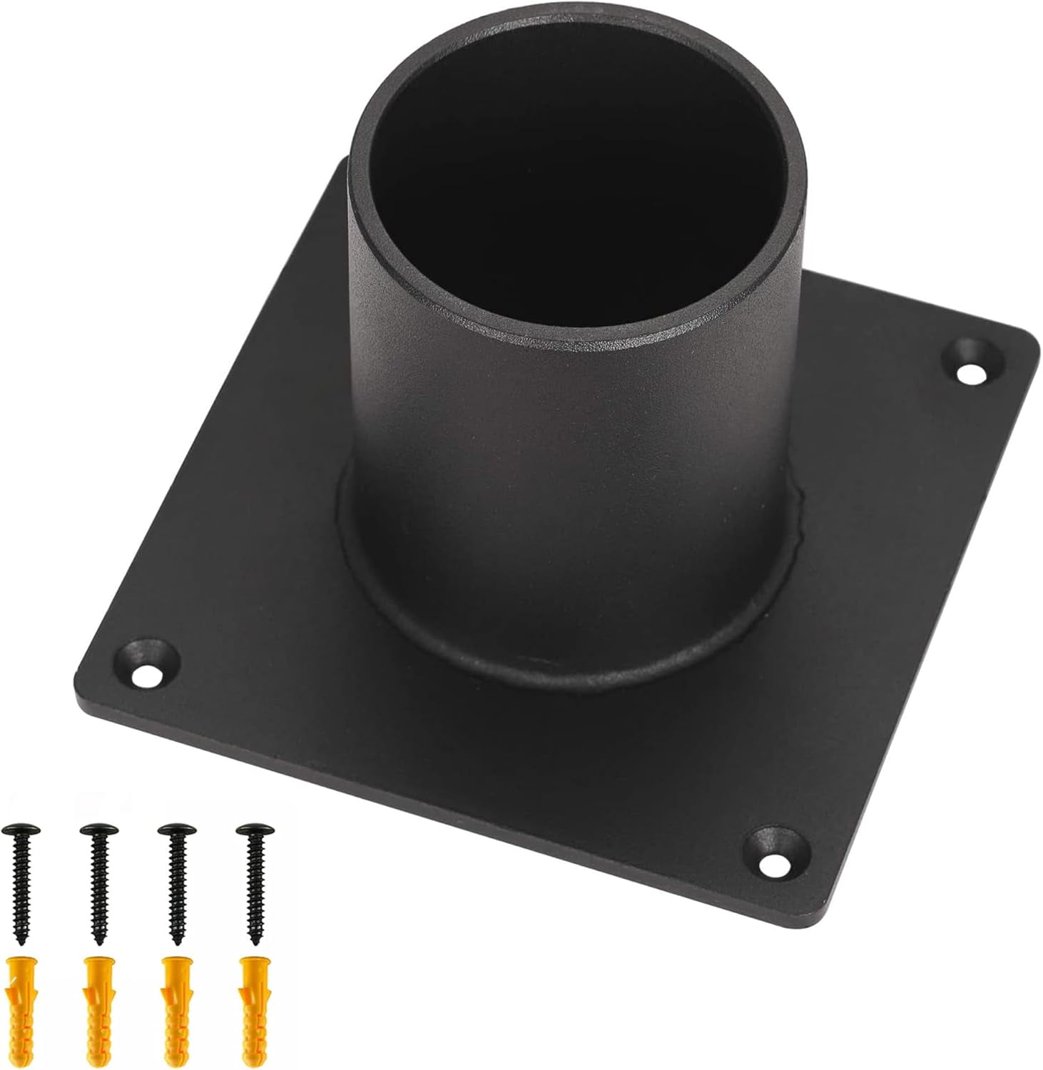 Outdoor Post Light Base Heavy Duty Pier Mount Adapter for 3" Post Light ...