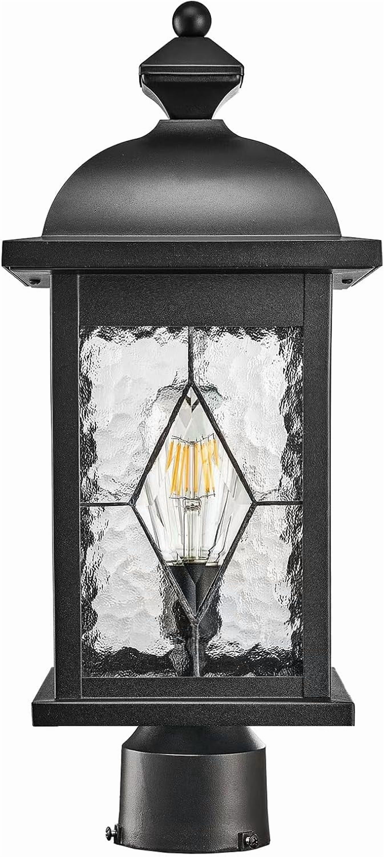 Outdoor Post Light Hard Wired 16 Inch Height Pier Mount Outdoor ...