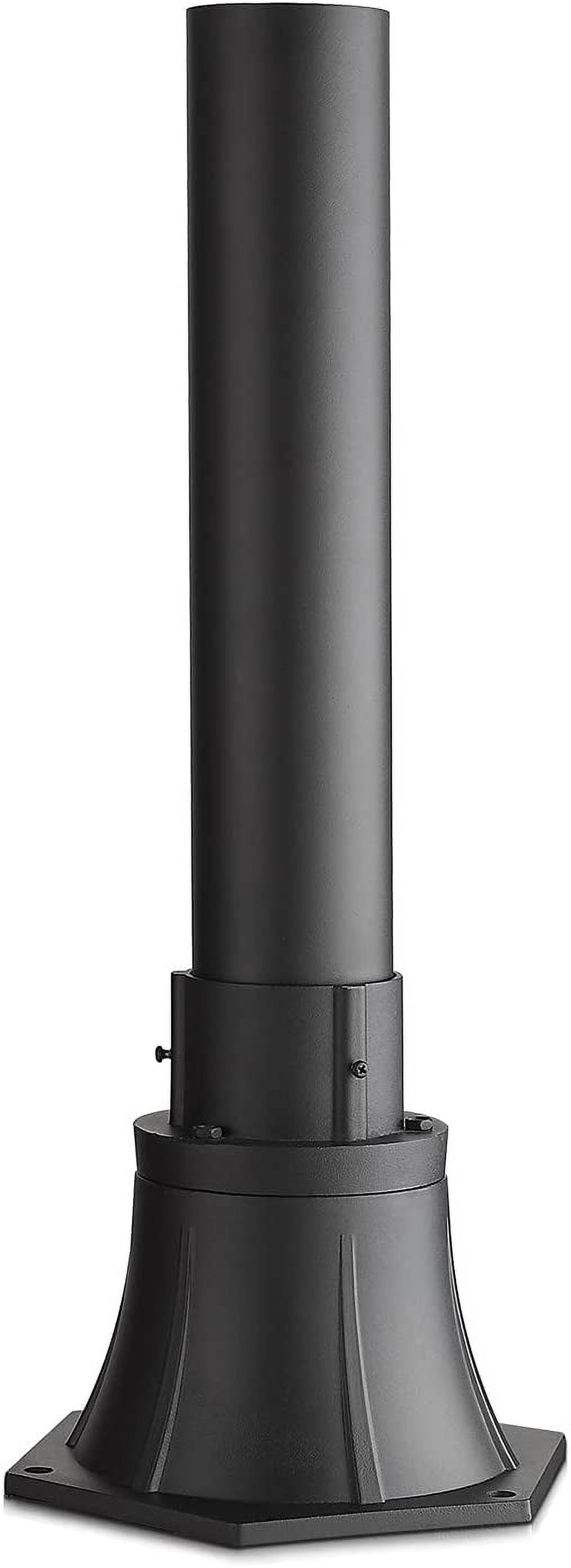 Outdoor Post Light Pole with Base, HWH Outside Lamp Post Accessories ...