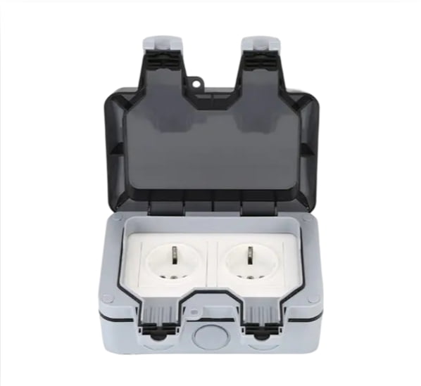 Outdoor Power Outlet, High-Quality Abs Waterproof Ip66 Outdoor ...