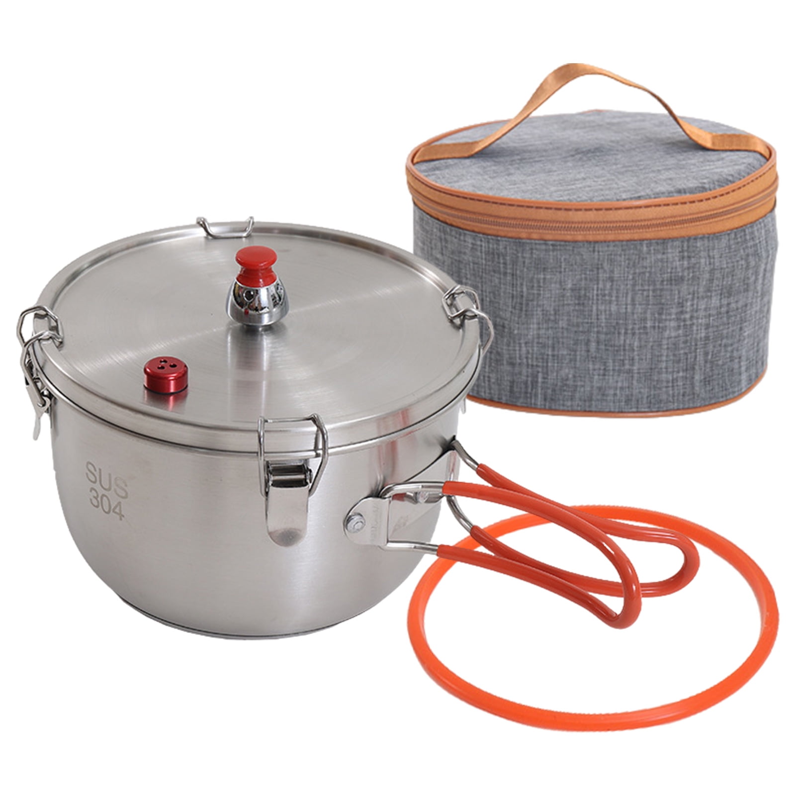 Outdoor Pressure Cooker,Meats Pot Camping Cookware,Portable Outdoor ...