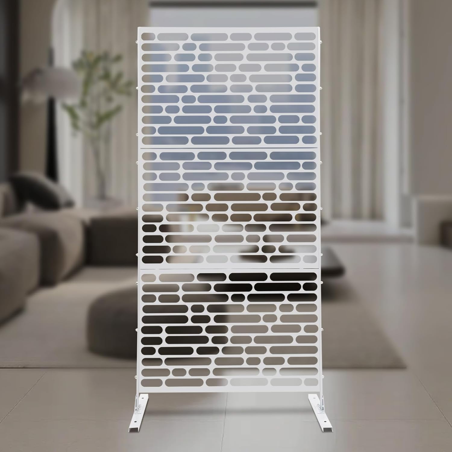 Outdoor Privacy Fence Screen,Freestanding Privacy Screen & Panels with ...