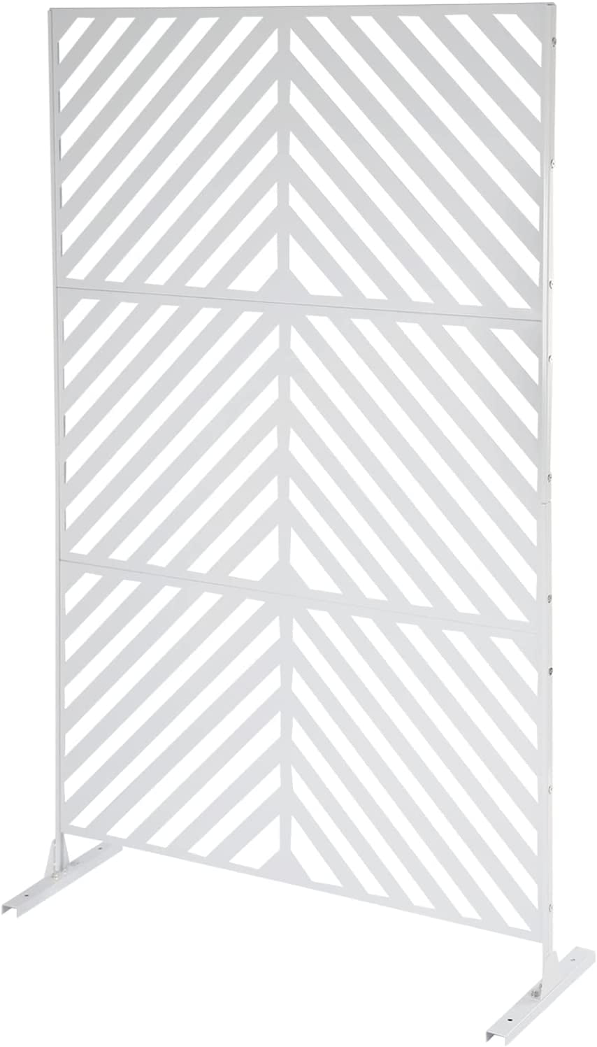 Outdoor Privacy Fence Screen, Freestanding Privacy Screen & Panels with ...