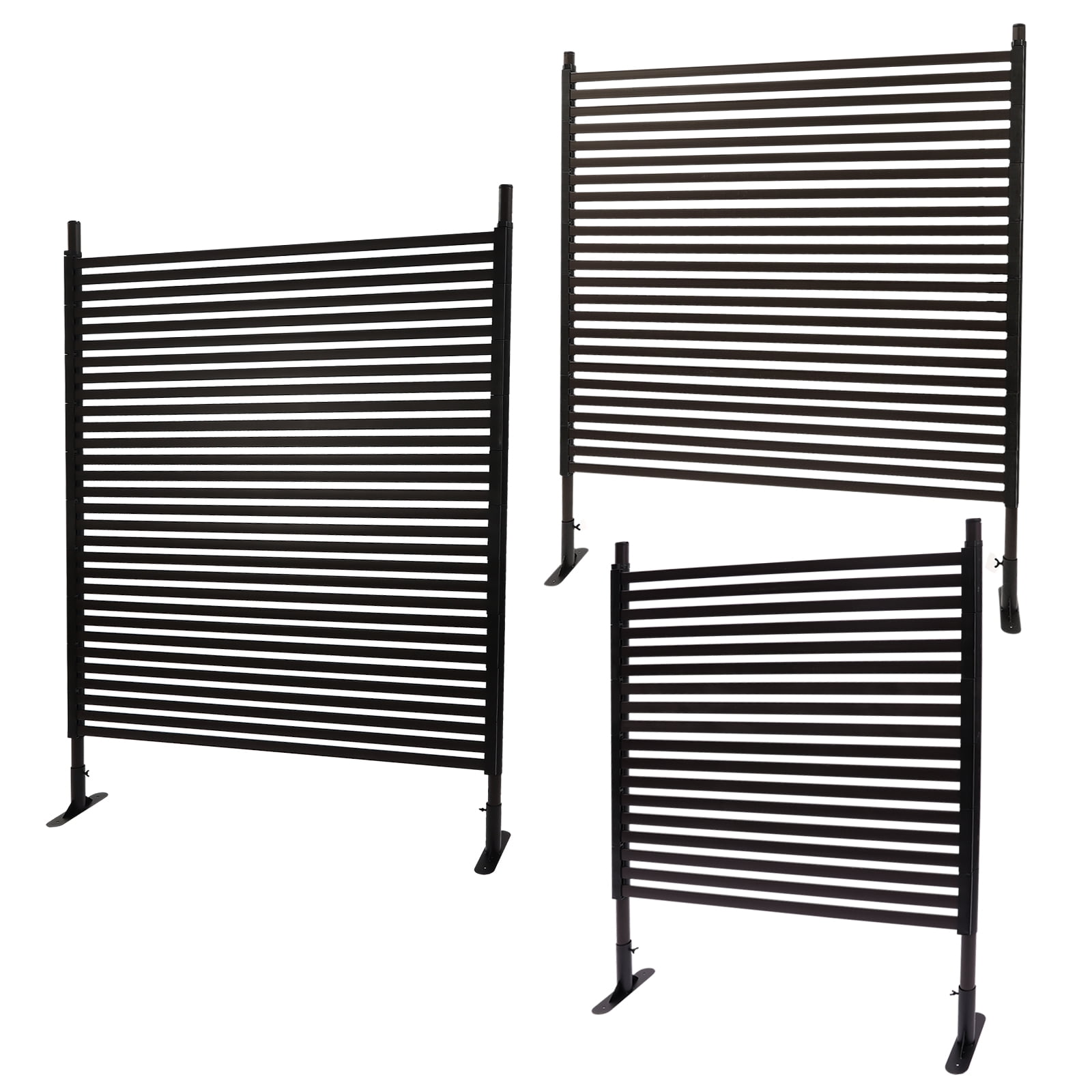 Outdoor Privacy Screen for Patio, Durable Steel Frame, Adjustable ...