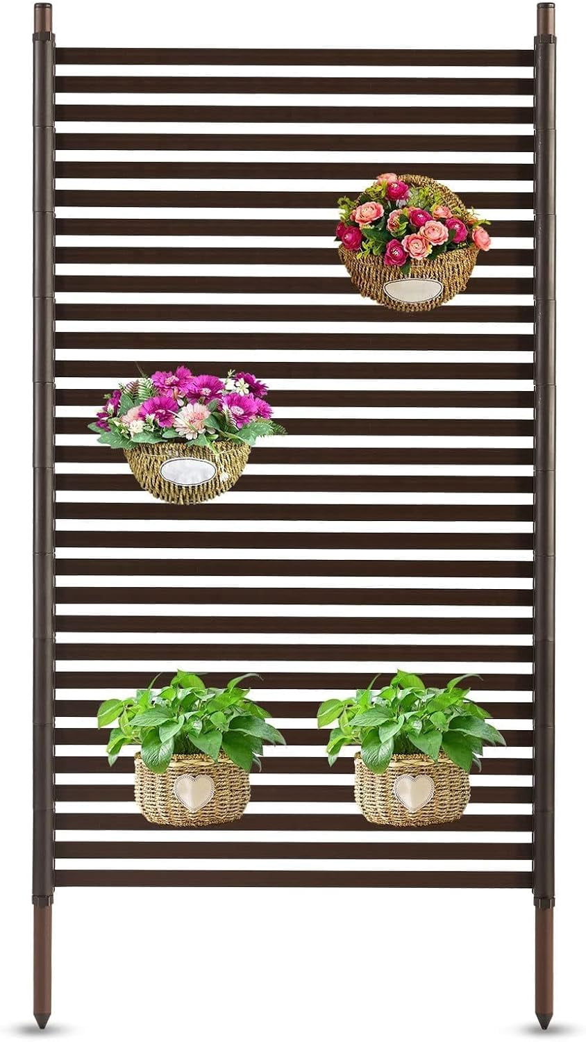 Outdoor Privacy Screens, 3 Ft W X 5 Ft H Fence Panels for Outside Patio ...