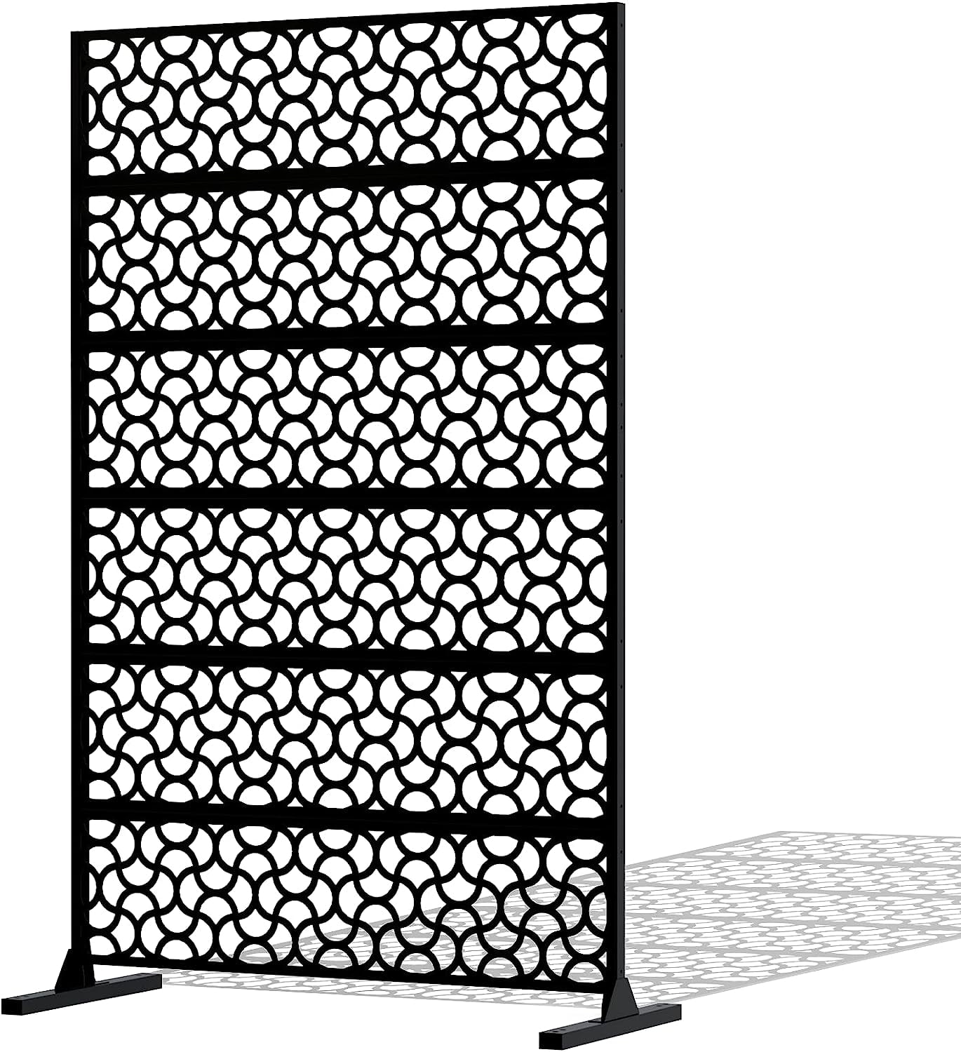 Outdoor Privacy Screens and Panels for Patio Metal Privacy Fence Screen ...