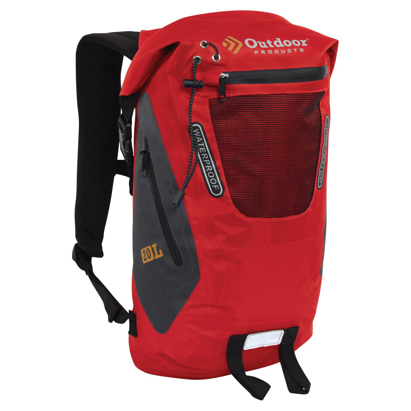 Outdoor Products Backpack, 20 L, Red, Unisex, Adult, Teen, Polyester ...