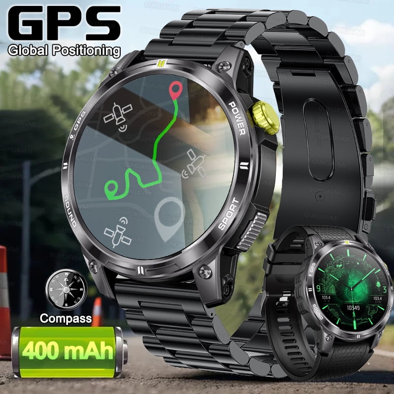 Outdoor Professional GPS Trajectory Smart Watch 1.5" HD Screen ...