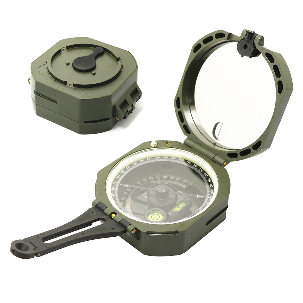Outdoor Professional Survival Geological Transit Compass Measuring ...