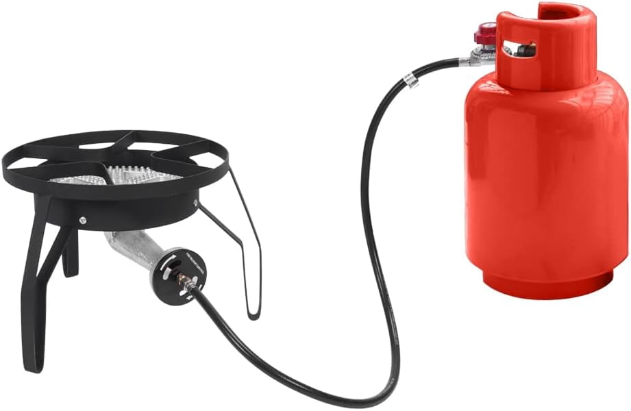 Outdoor Propane Gas Stove ， High Pressure Stand Cooker for Backyard ...