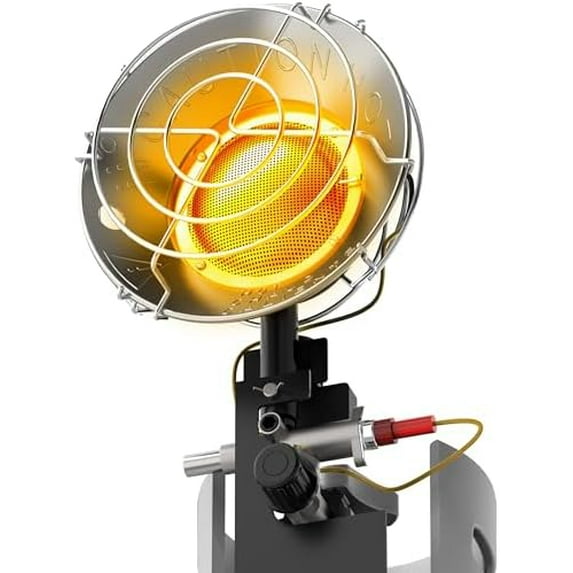 Outdoor Propane Heater, 15,000 BTU Portable Heater with 3 Heating Modes ...