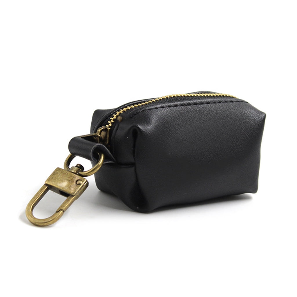 Outdoor Protable Dog Poop Bag Dispenser PU Pouch Pet Pick Up Poop Bags ...