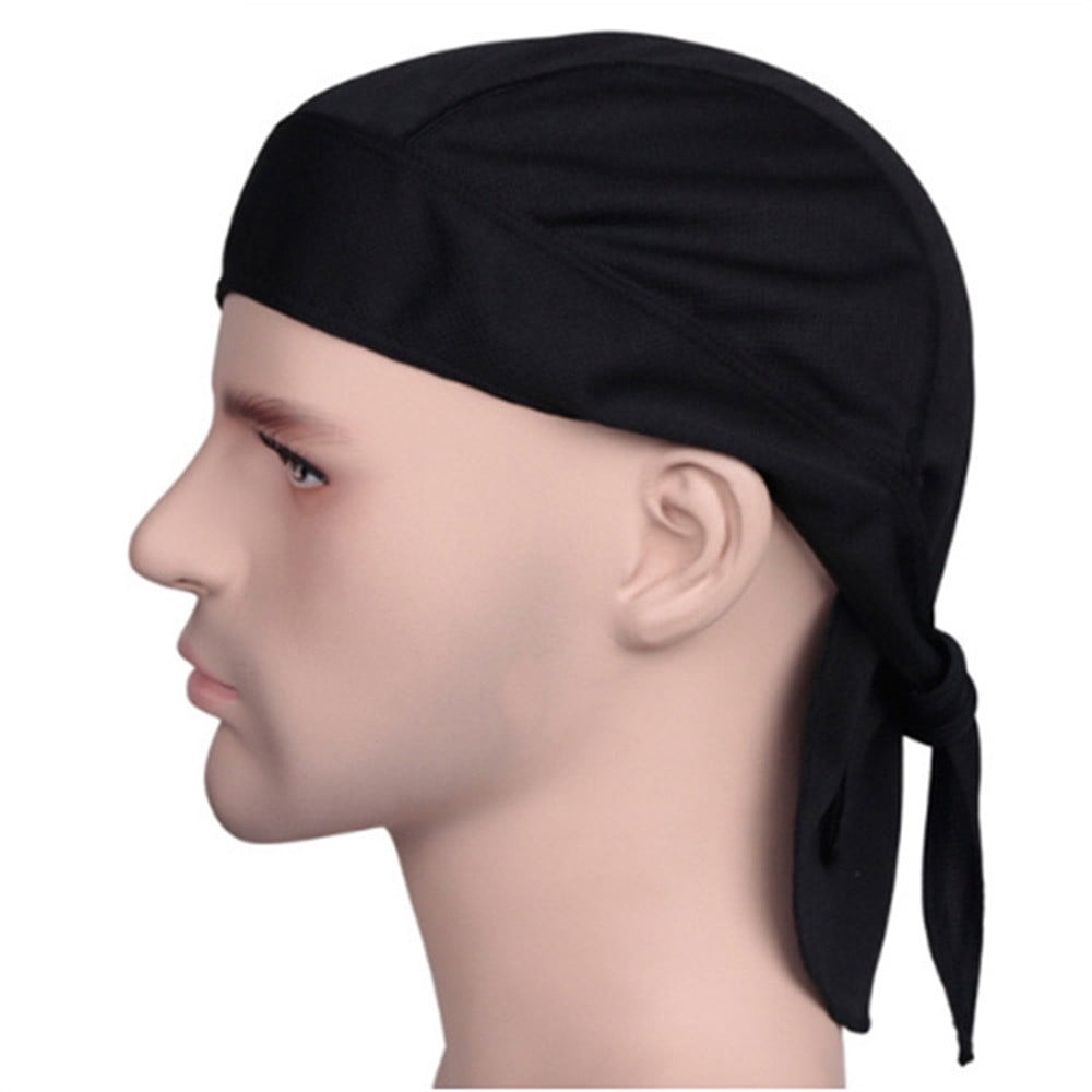 Outdoor Quick Dry Pure Cycling Cap Scarf Headscarf Headband Men Hat ...