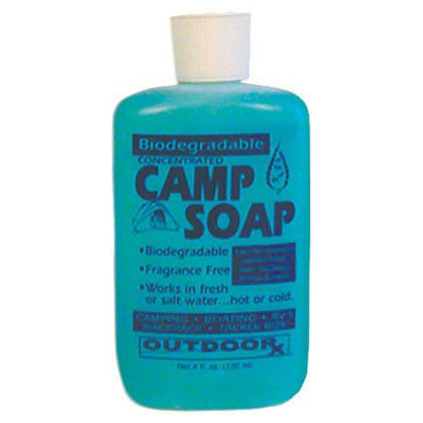 Outdoor RX Biodegradable, Concentrated, Fragrance Free Camp Soap, 4 ...