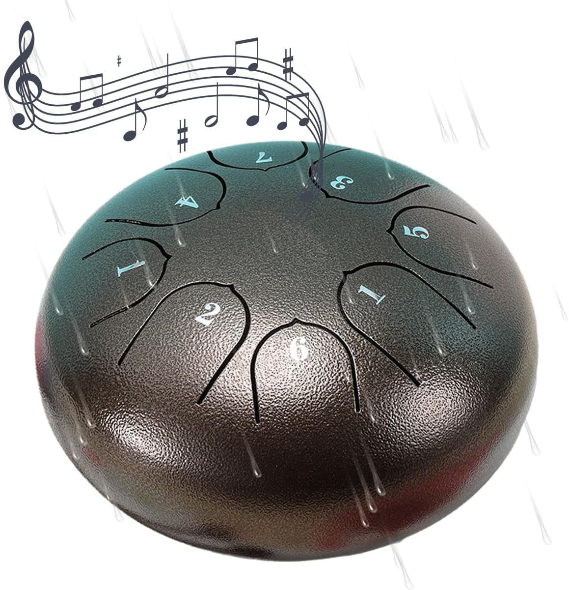 Outdoor Rain Drum, Authentic Rainfall Symphony, Durable Steel ...
