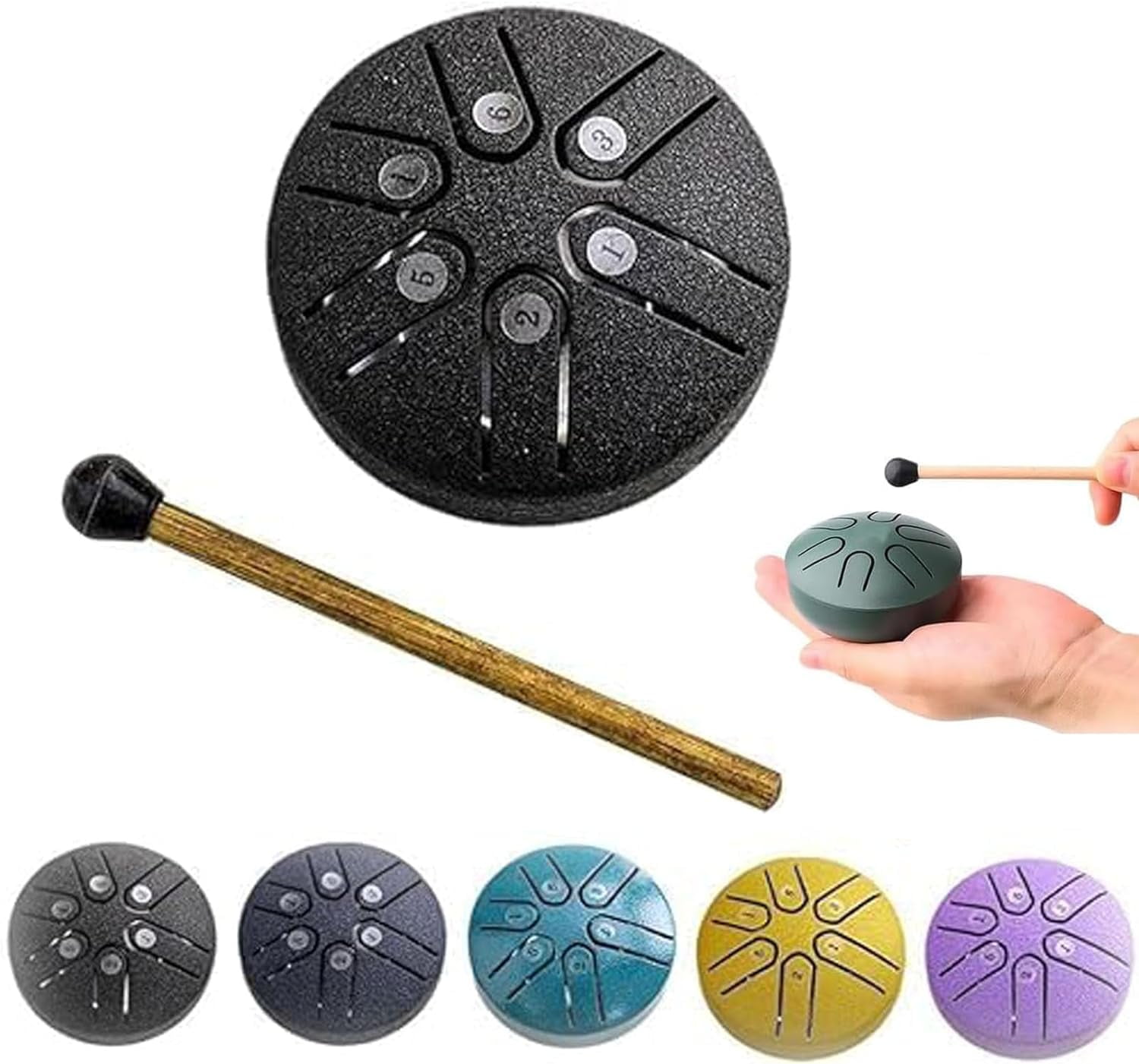 Outdoor Rain Drum, Steel Tongue Drum Rain Bell, Outdoor Waterproof Rain ...