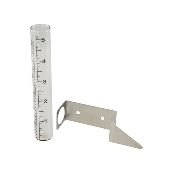 Outdoor Rain Gauge with Stainless Steel Bracket for Accurate ...