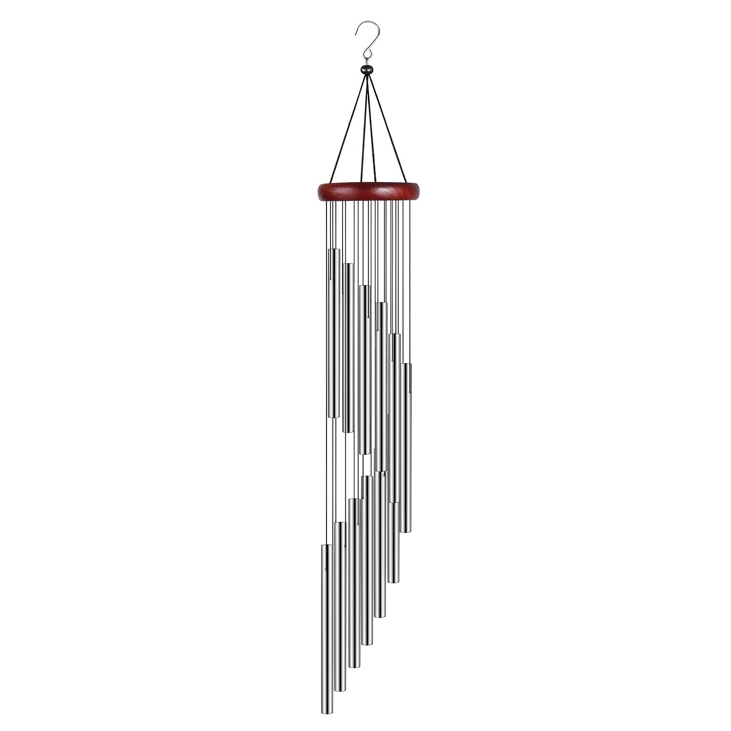 Outdoor Rainbow Wind Chimes, Metal Pipes Tone Wind Chimes for Outdoor ...