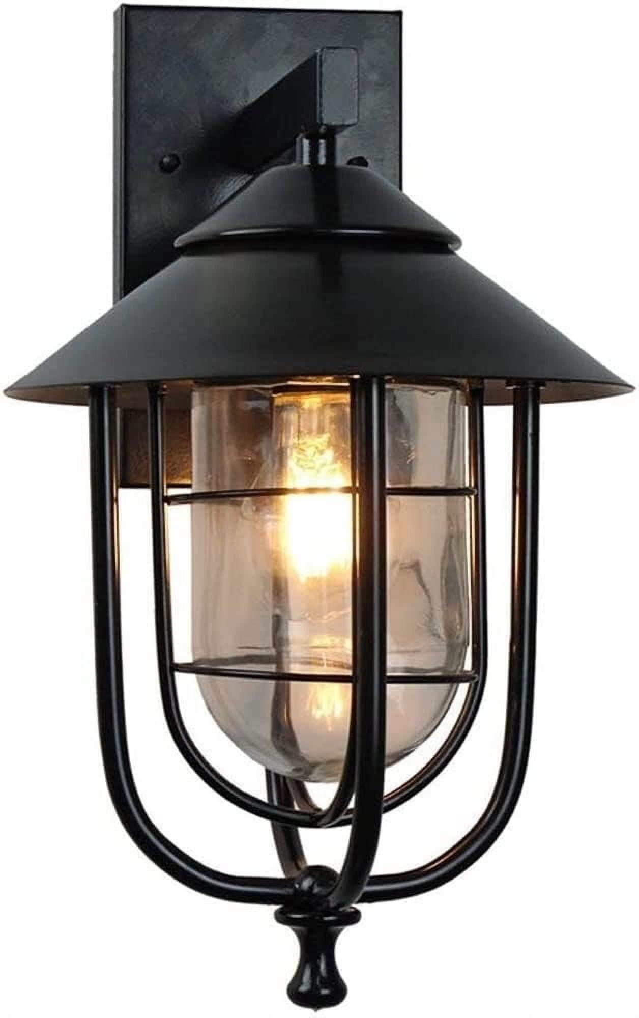 Outdoor Rainproof Wall Lights Aluminum Garden Porch Wall Lamp Yard ...