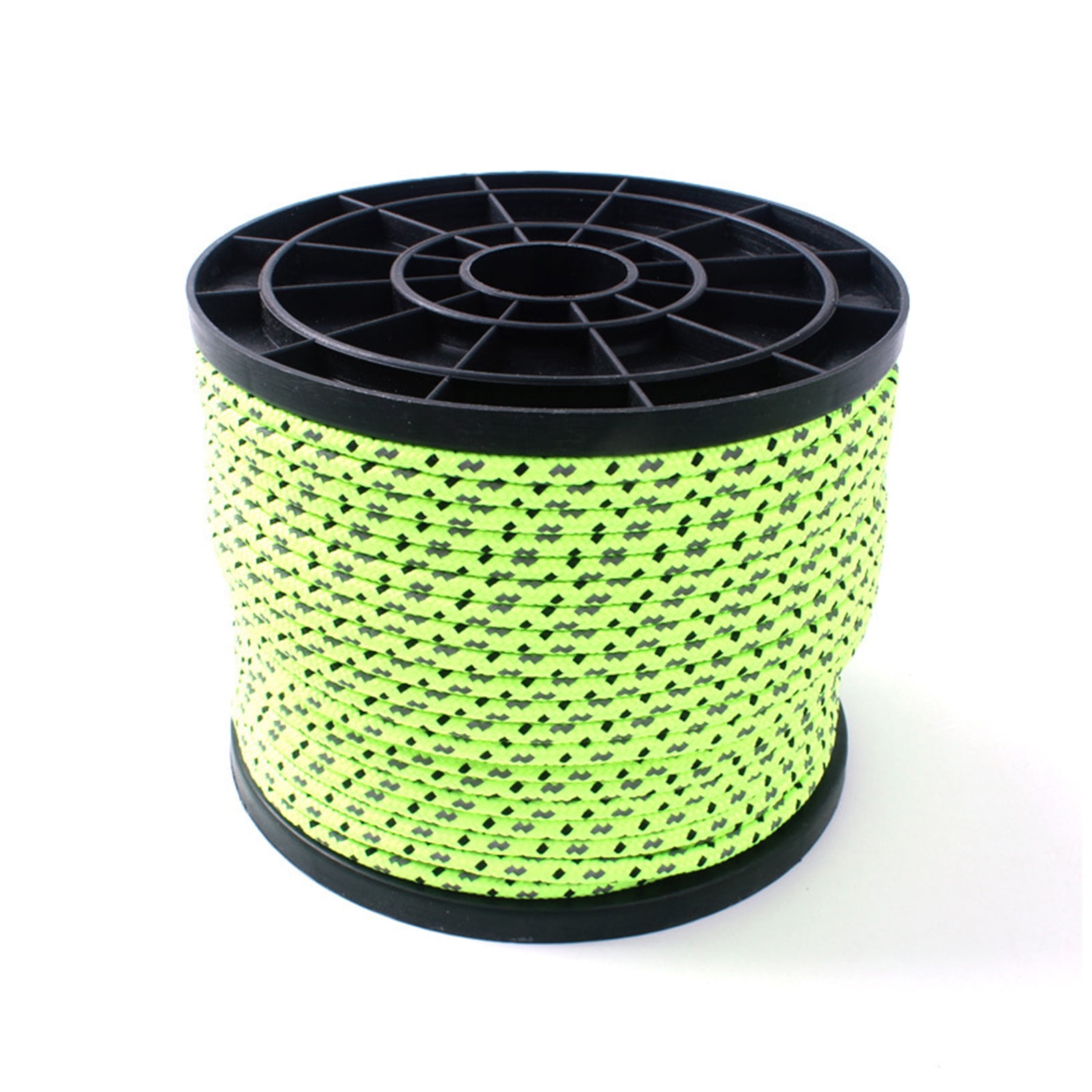 Outdoor Reflective Rope Roll Wind Rope Cord 50m Umbrella Rope Tent ...