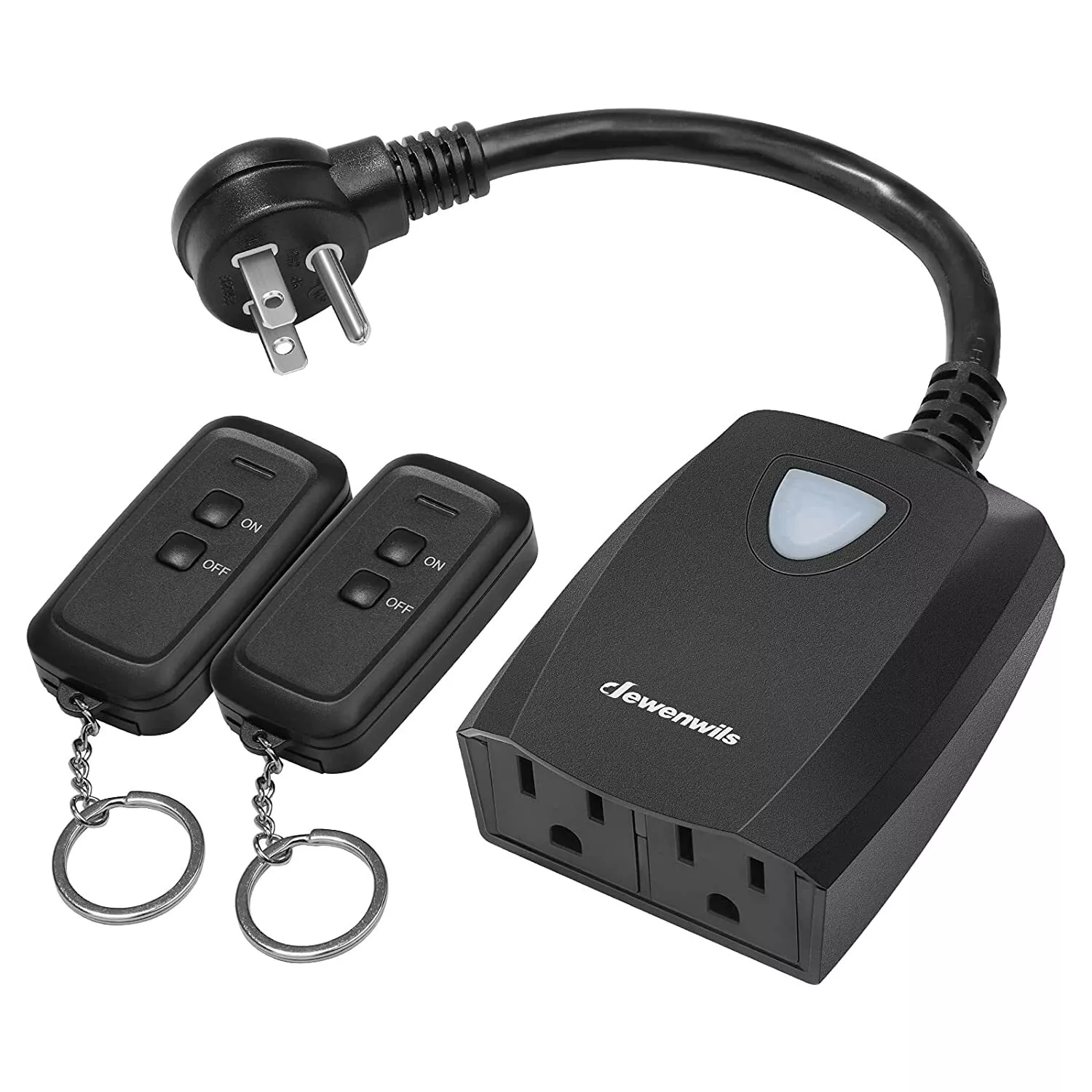 Outdoor Remote Control Outlet Programmable and Expandable Wireless ...