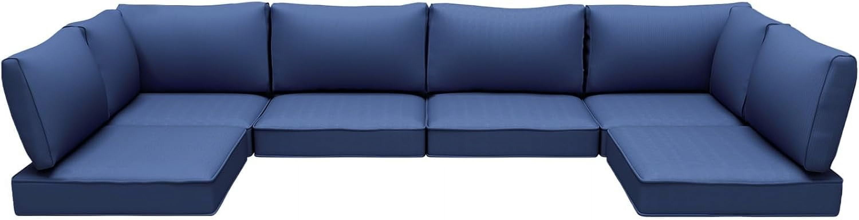 Outdoor Replacement Cushions for Patio Furniture,Water-Resistant Sofa ...