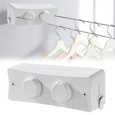 Heavy Duty Stainless Steel Retractable Clothesline, Non-Sagging Clothes ...