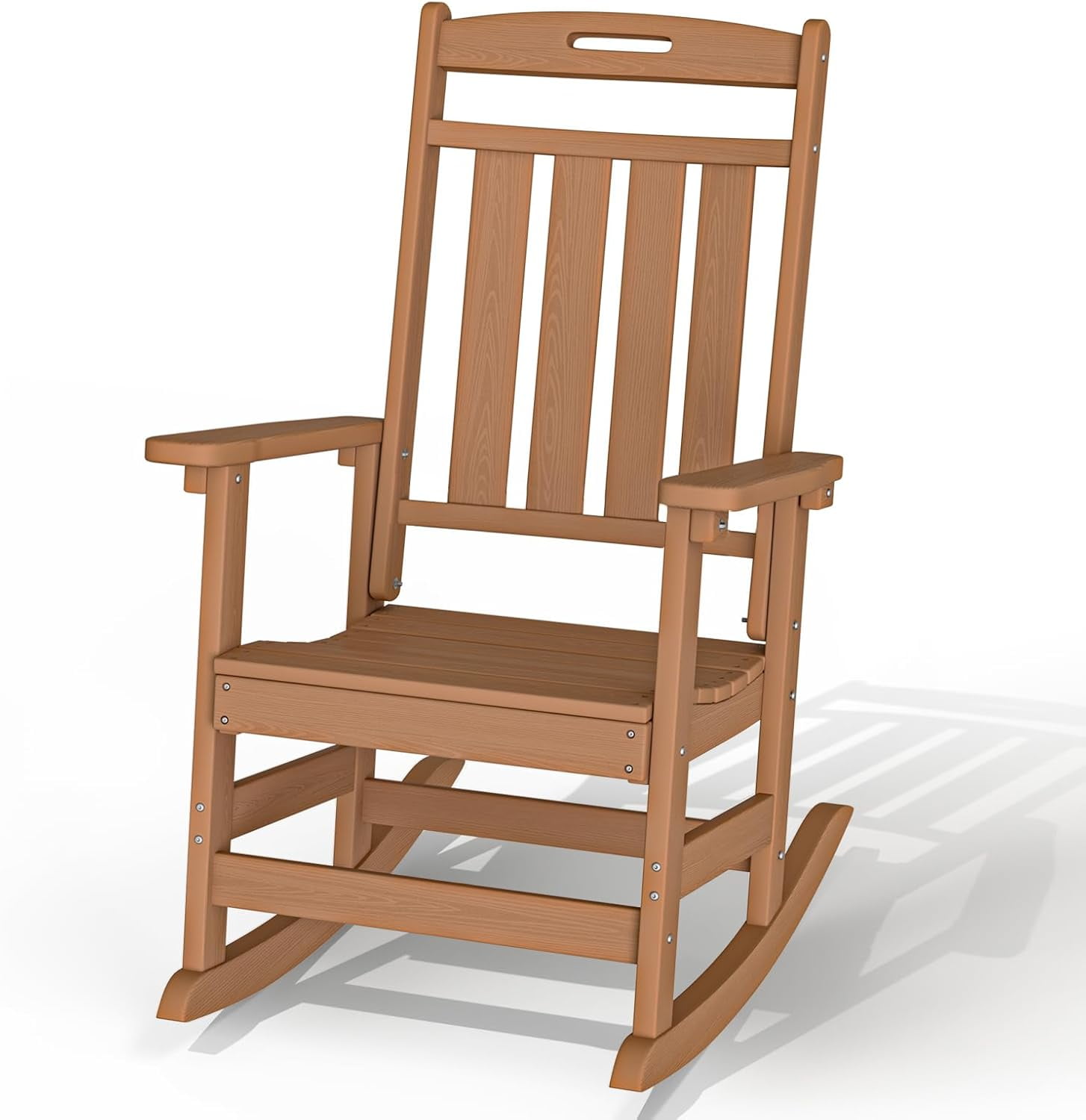 Outdoor Rocking Chair - All-Weather Resistant,HDPE Heavy Duty Patio ...