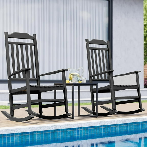 RADIATA 2-Person Double Papasan Rocking Chair with Cushion, Indoor ...