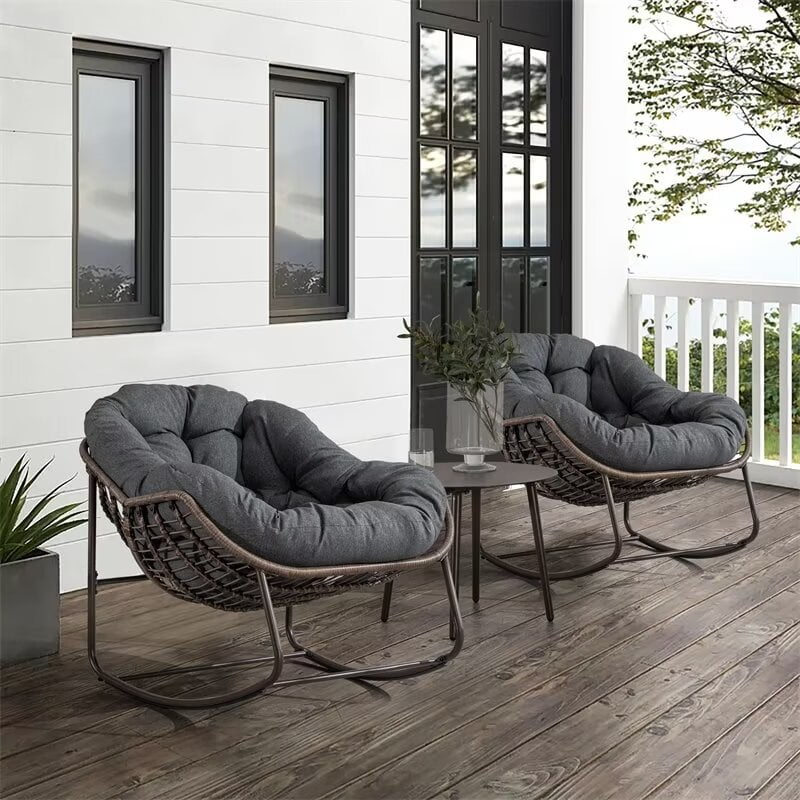 Outdoor rocking chair set of 2 store