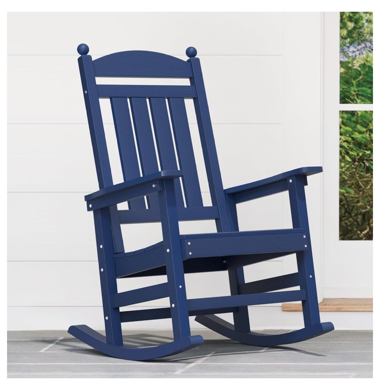 Easy Assembly Rocker Set Of 2 - All Weather Composite High Back Rockers ...