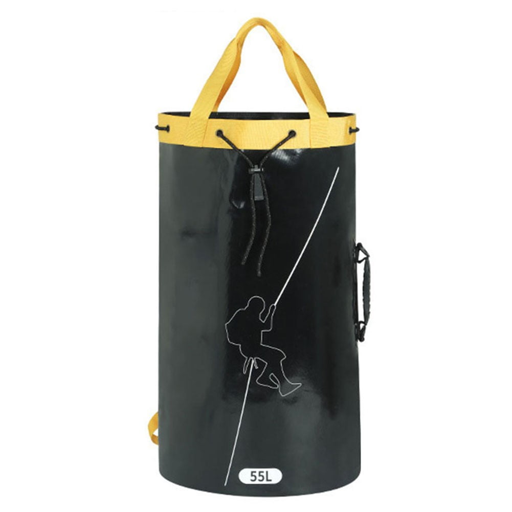 Outdoor Rope Storage Bag Hiking Climbing Caving Drainage Shoulder Tool ...