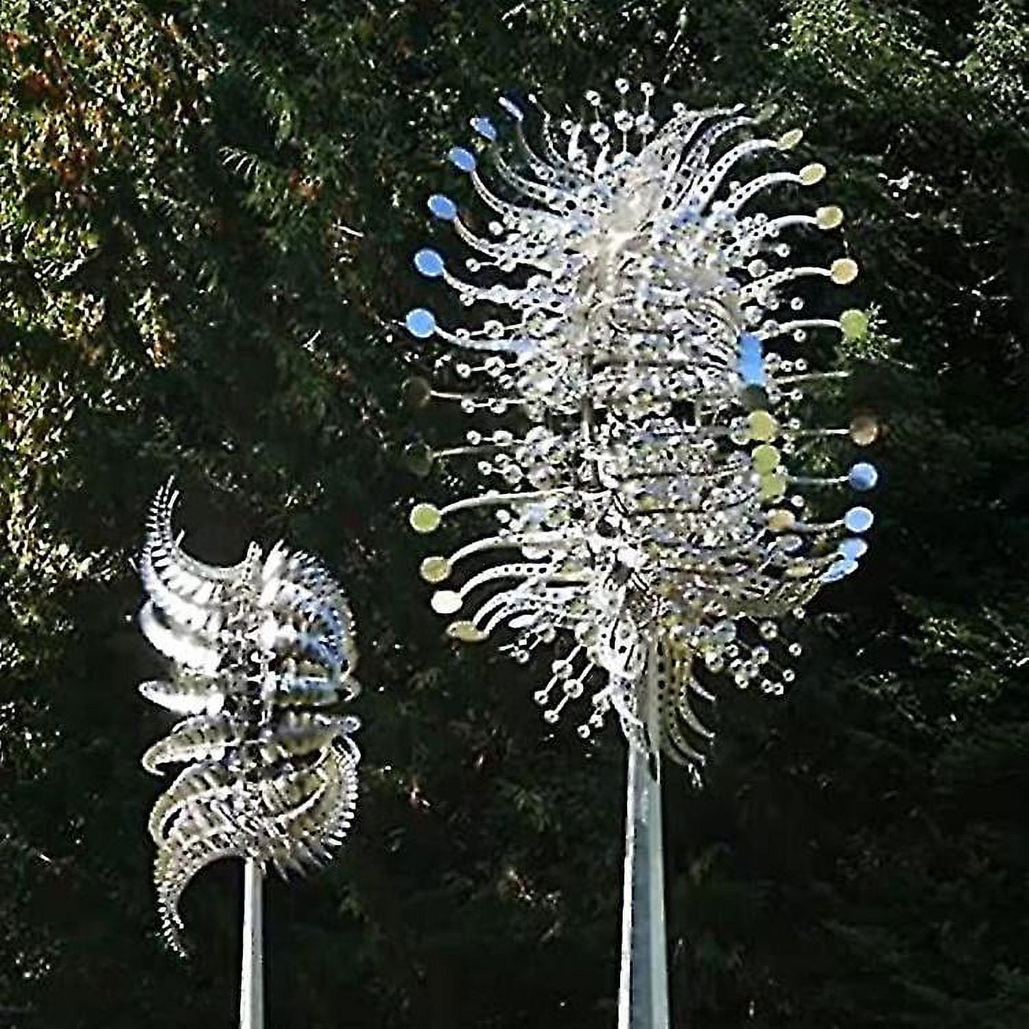 Outdoor Rotating Metal Wind Chimes - Walmart.com